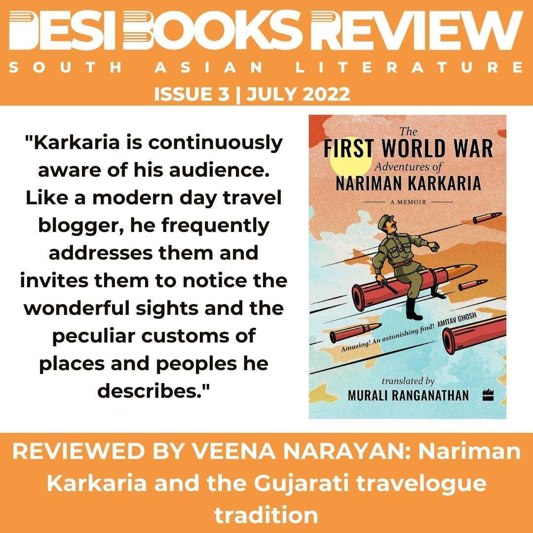 #DesiBooksReview 3: Nariman Karkaria and the Gujarati travelogue ...